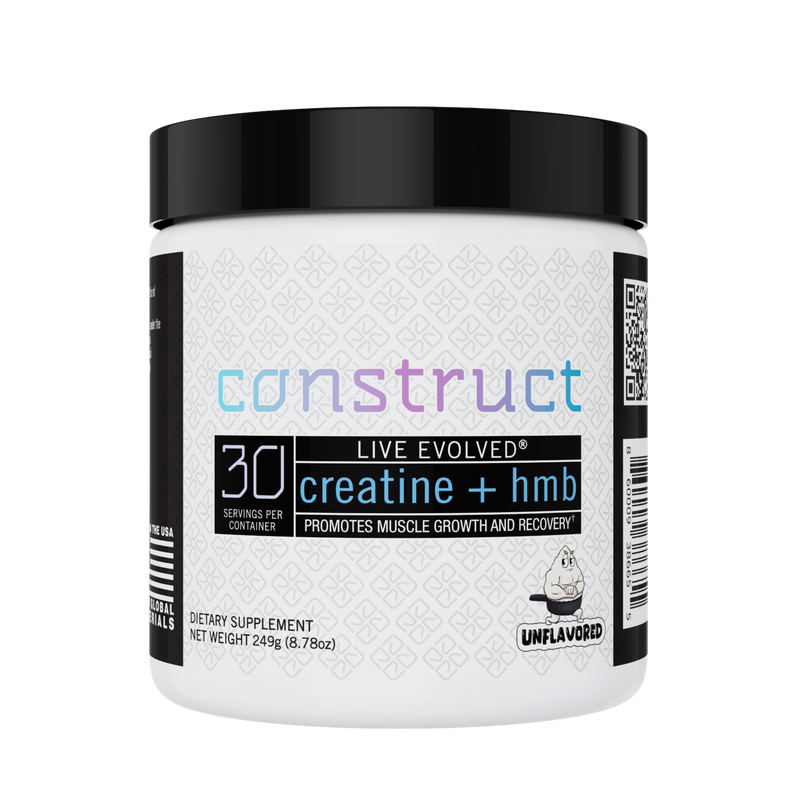 Construct - 5g Creatine & 3g HMB powder 30 servings